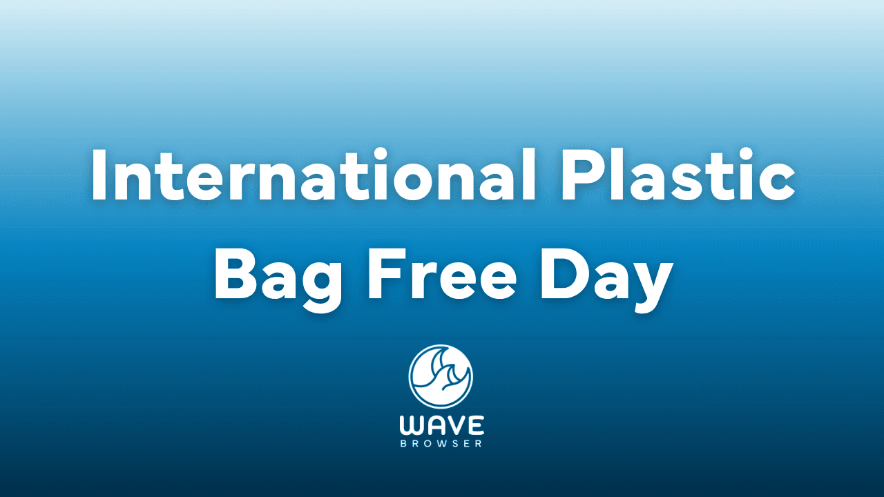 International Plastic Bag Free Day: Reduce Plastic Waste